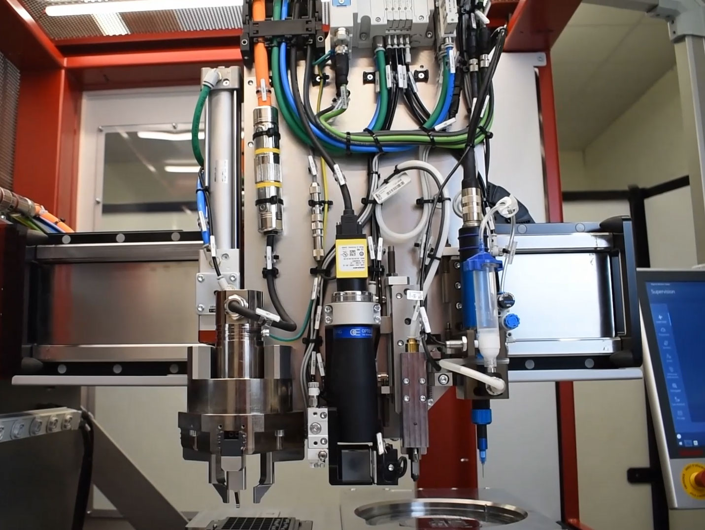 Assembly machine sensors for the aerospace industry - OPµS